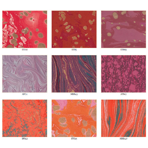MARBLED PAPER HAND MADE PAPER - On Paper Australia